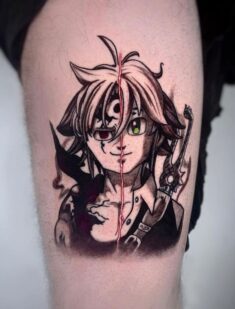 Meliodas Tattoo | InkStyleMag