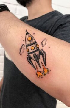 Rocket Tattoo – InkStyleMag