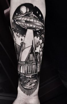 Ufo Abduction Tattoo – InkStyleMag