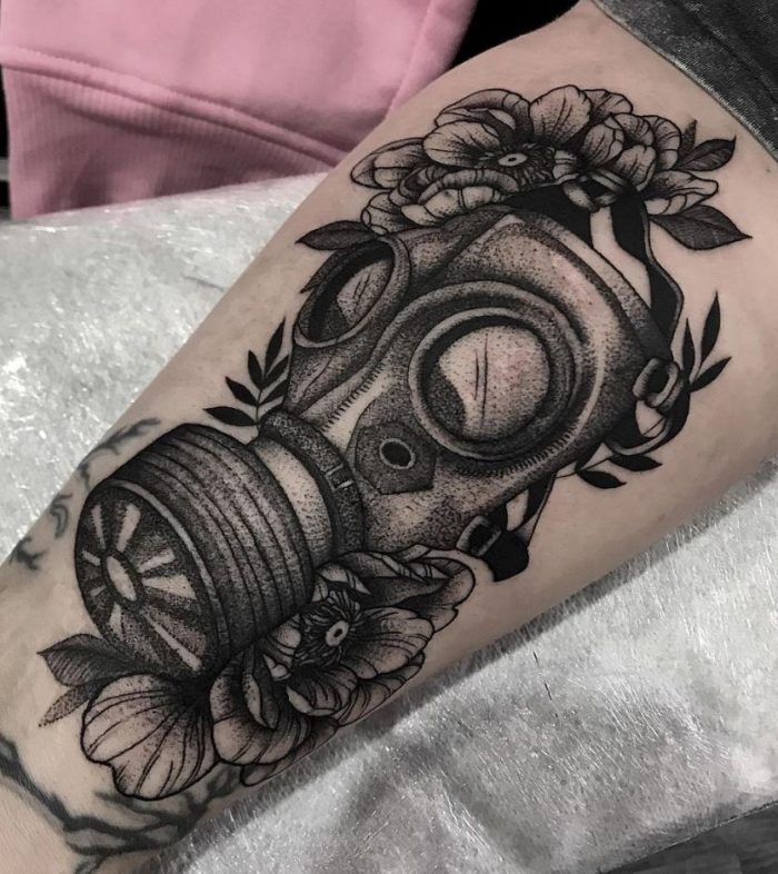 Gas Mask Tattoo – InkStyleMag