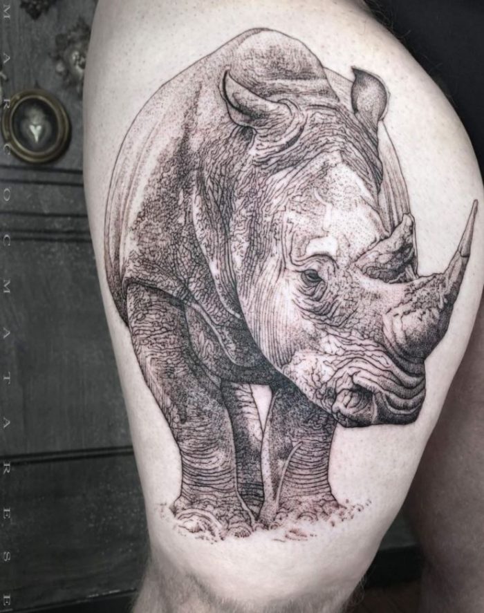 Rhino Tattoo – InkStyleMag