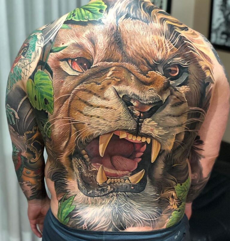 Awesome Back Tattoo – InkStyleMag