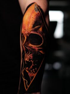 Awesome Skull Tattoo – InkStyleMag