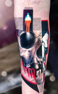 Outstanding Skull Tattoo – InkStyleMag