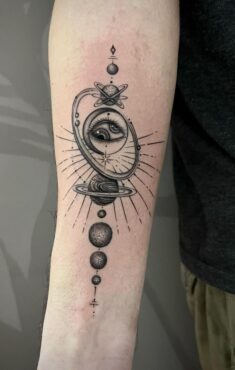 Solar System Tattoo – InkStyleMag